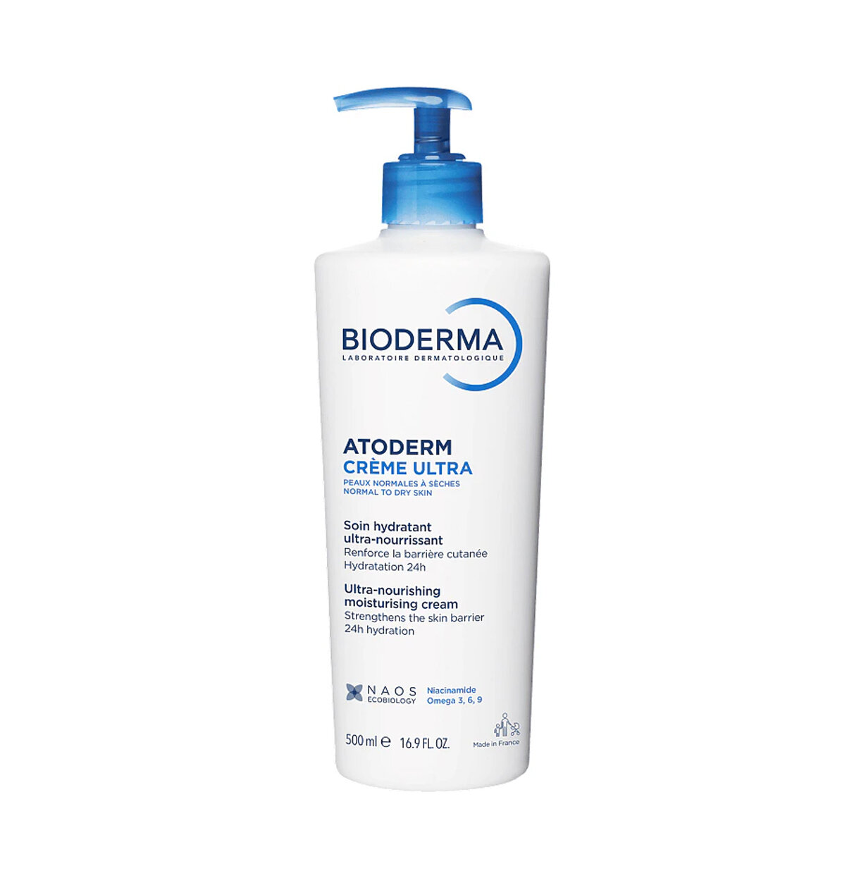 Bioderma Крем для лица и тела Atoderm Ultra-Nourishing Moisturising Cream Крем 500мл