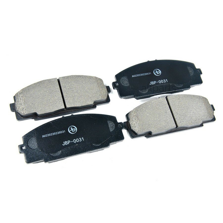 JUST DRIVE JBP0031 Колодки тормозные, передние D2104H
