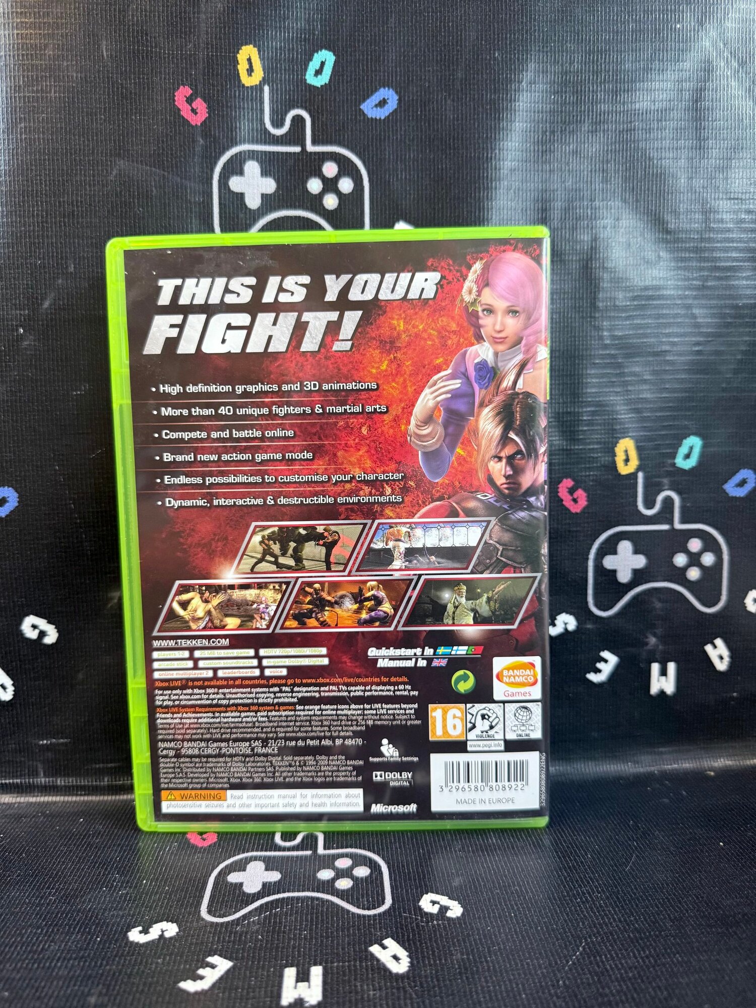 Игра Tekken 6 xbox 360 — фото 1