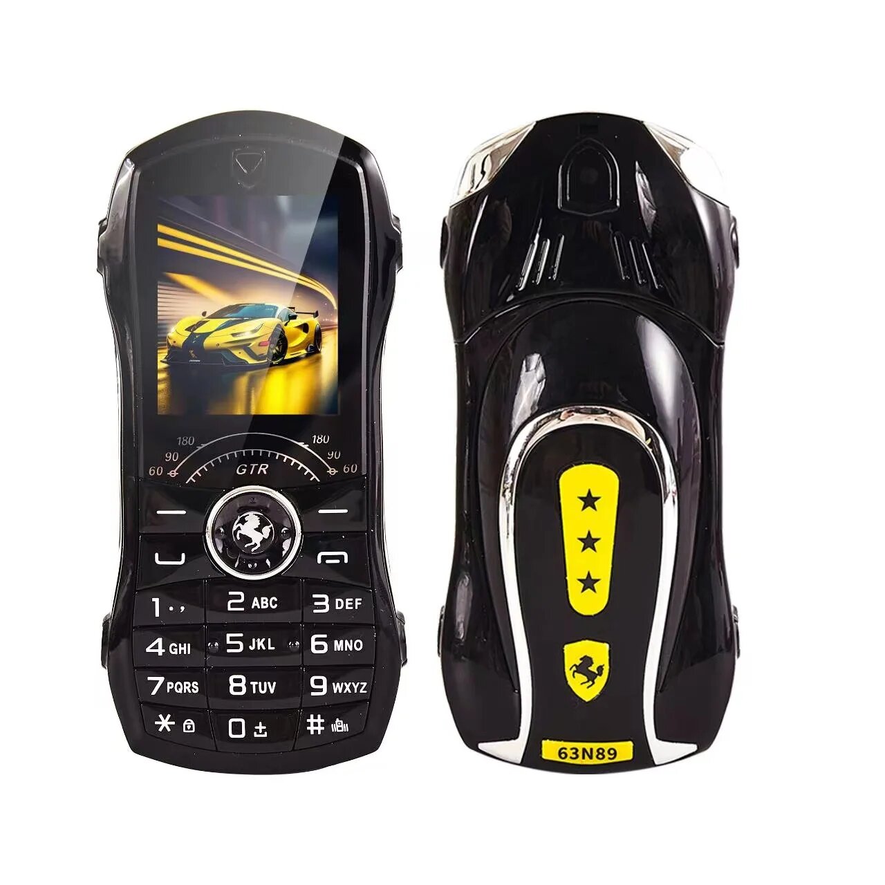 Детский Мобильный Телефон GSM 2G, Уникальная Модель, Защита От Потери, Желтый, Черный, Black
