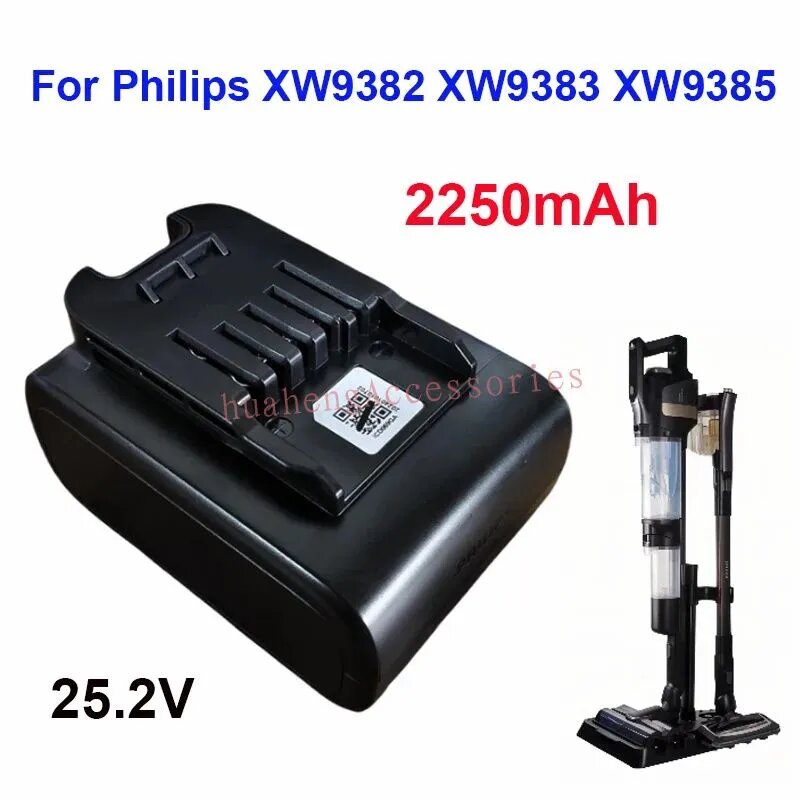 Литий-ионный аккумулятор для умного Floor Scrubber серии 9000, XW9382 XW9383 XW9385, аккумулятор для пылесоса 25,2 В 2250 мАч