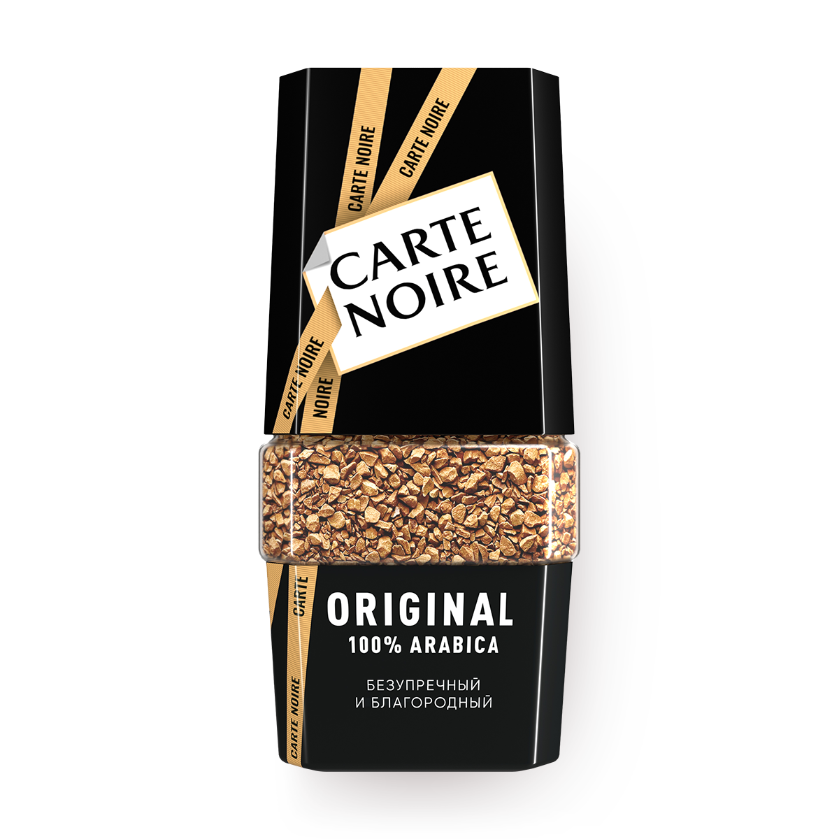 Кофе растворимый Carte Noire "Original", арабика, стеклянная банка, 95 г