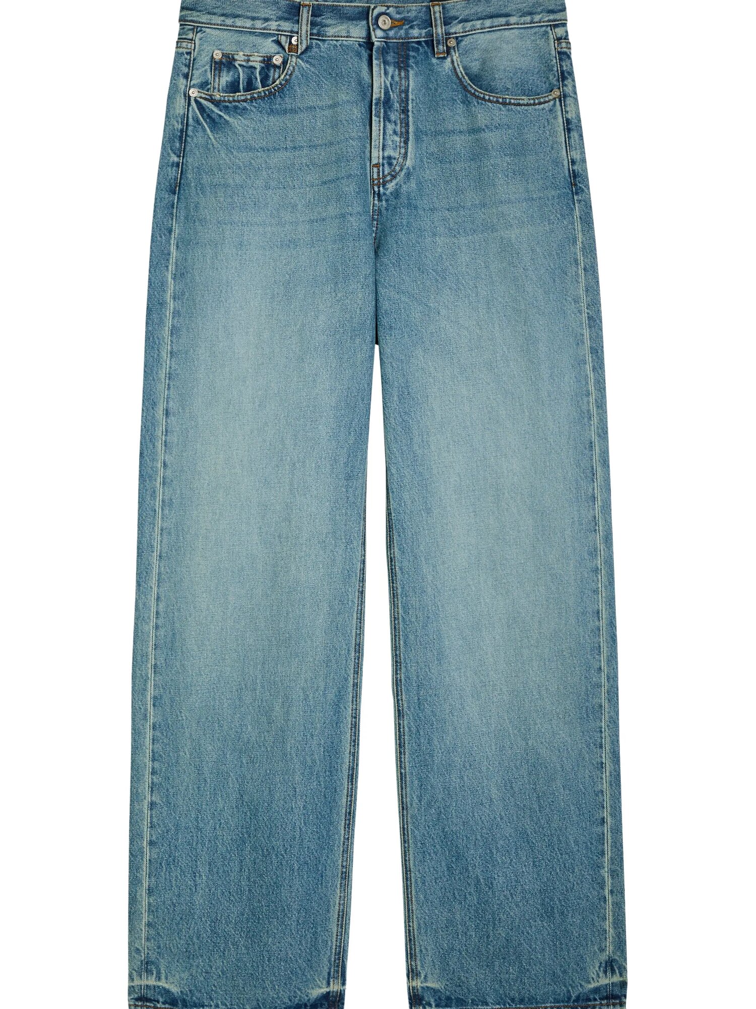 Джинсы Jacquemus Straight-leg jeans, размер 36 JEAN — фото 1