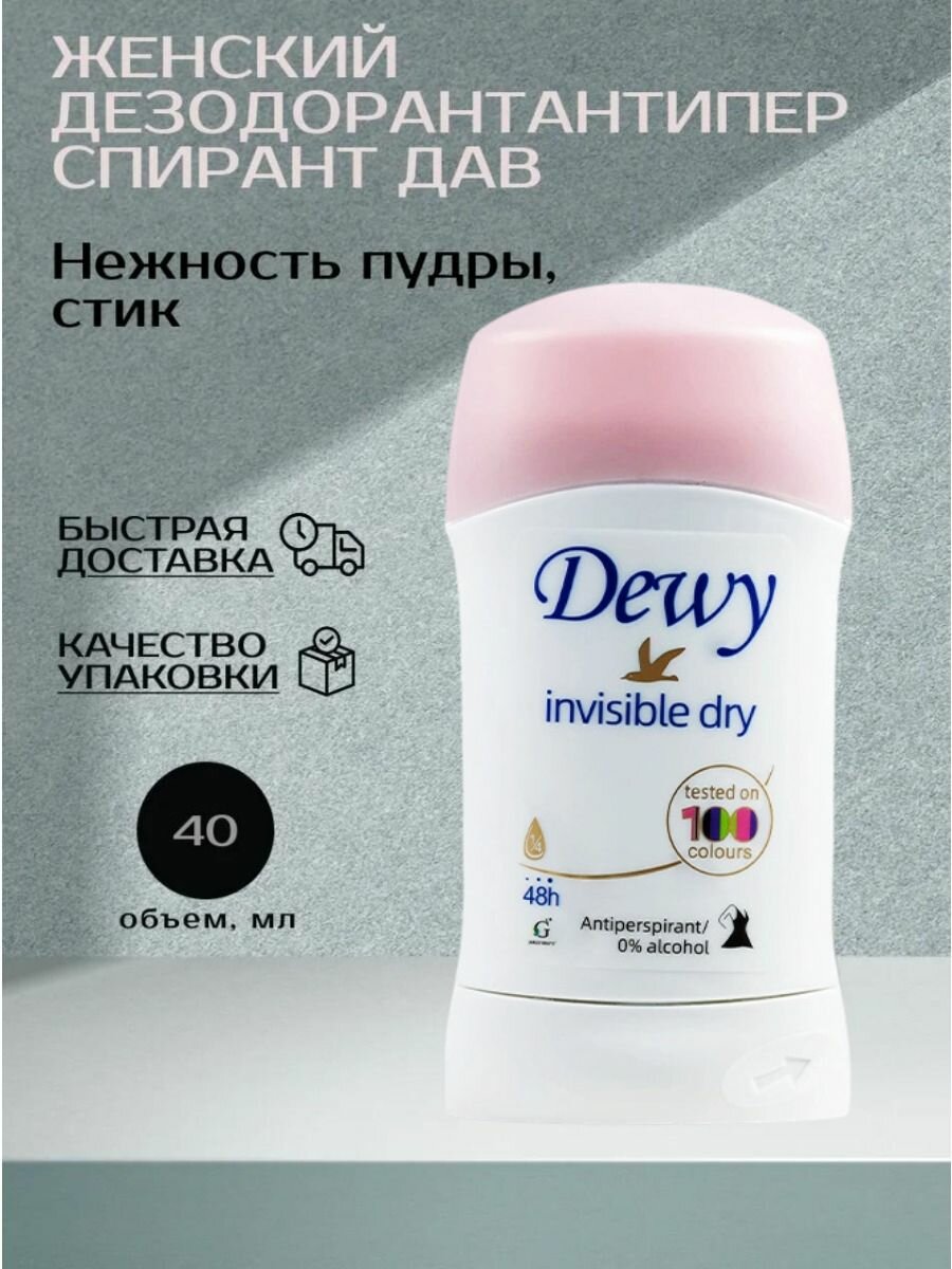 Дезодорант 40 мл антиперспирант для подмышек