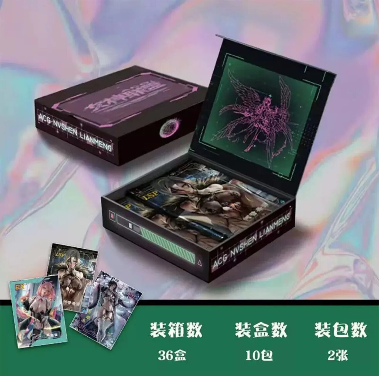 Bandai Anime Goddess Story Карты booster box 1BOX