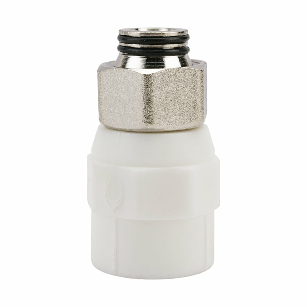 Соединитель VALTEC PPR с накидной гайкой 20 х 1/2 конус VTp.708. K.02004 — фото 1