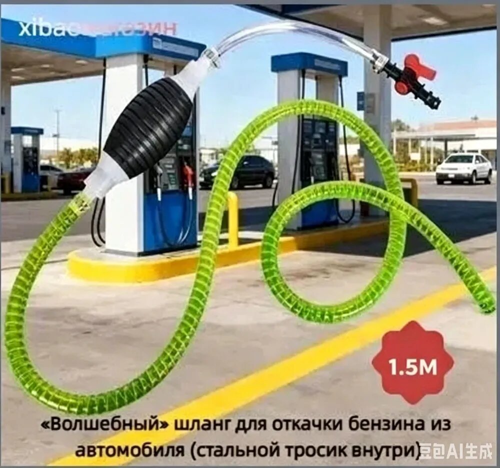 Канистра для ГСМ, 1.5 л