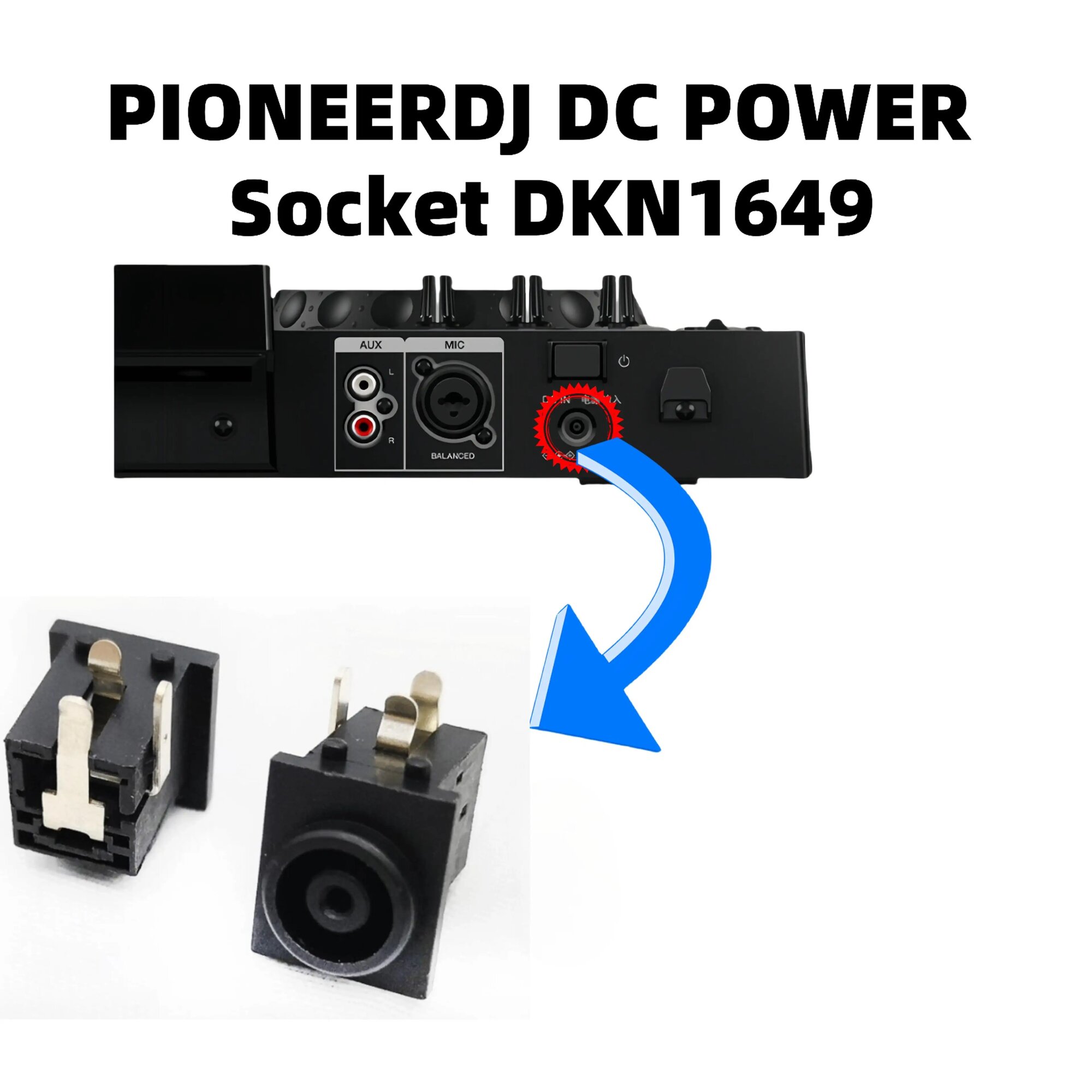 Универсальная машина Pioneer XDJRR DDJ1000 800, контроллер FLX10, DJ, специальная розетка для интерфейса питания