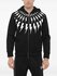 Худи Neil Barrett Fairisle Thunderbolt hoodie, размер 54