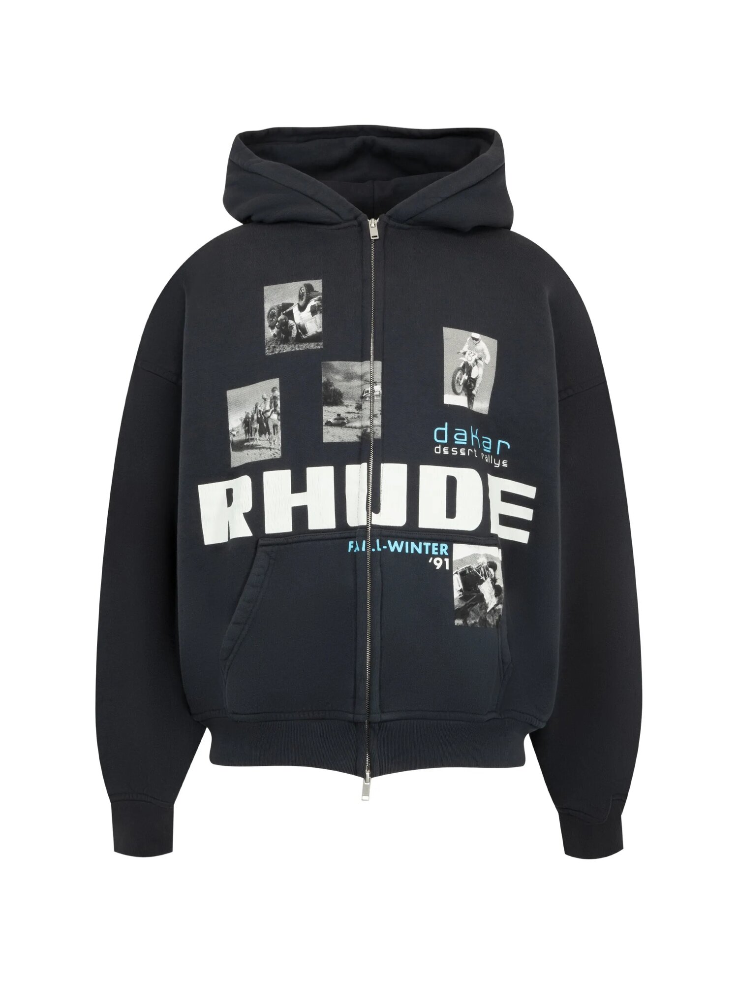 Худи Rhude Chrono graphic-print hoodie