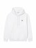 Худи LACOSTE Logo-patch drawstring hoodie, размер M, , бежевый/белый