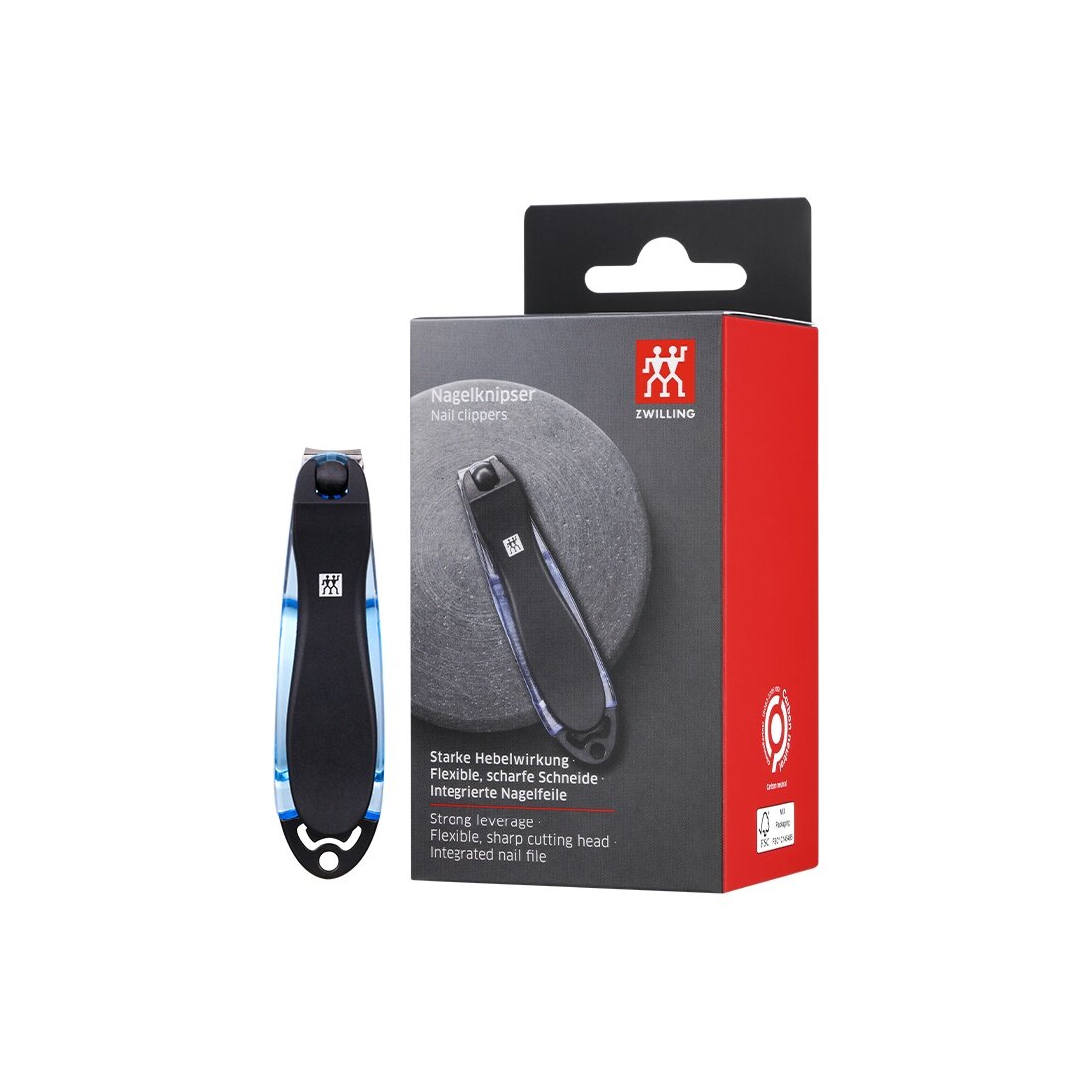 ZWILLING DE Zwilling 360° Вращающиеся Ножницы для ногтей Оригинальные Импортные Пинцет с отделкой гвоздём