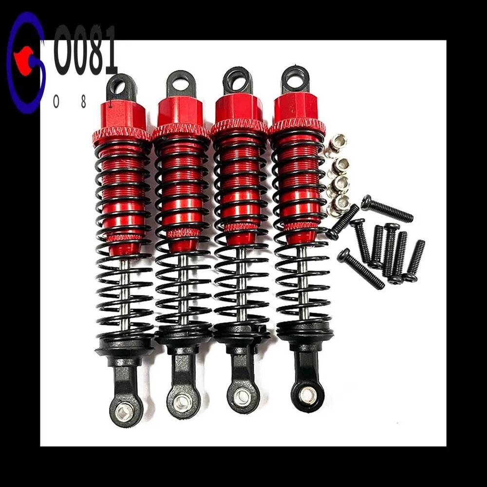 W3(B P J Z) 4 шт, металлический масляный амортизатор совместим с 1/12 1/16 RC Car Upgrade Parts Accessories, 2