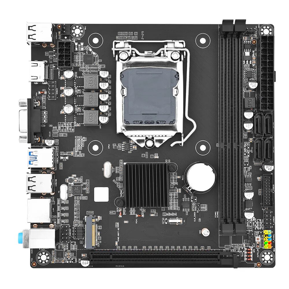 Материнская плата B75M-I Mini-ITX, LGA 1155, DDR3, M.2 NVMe, HDMI/VGA