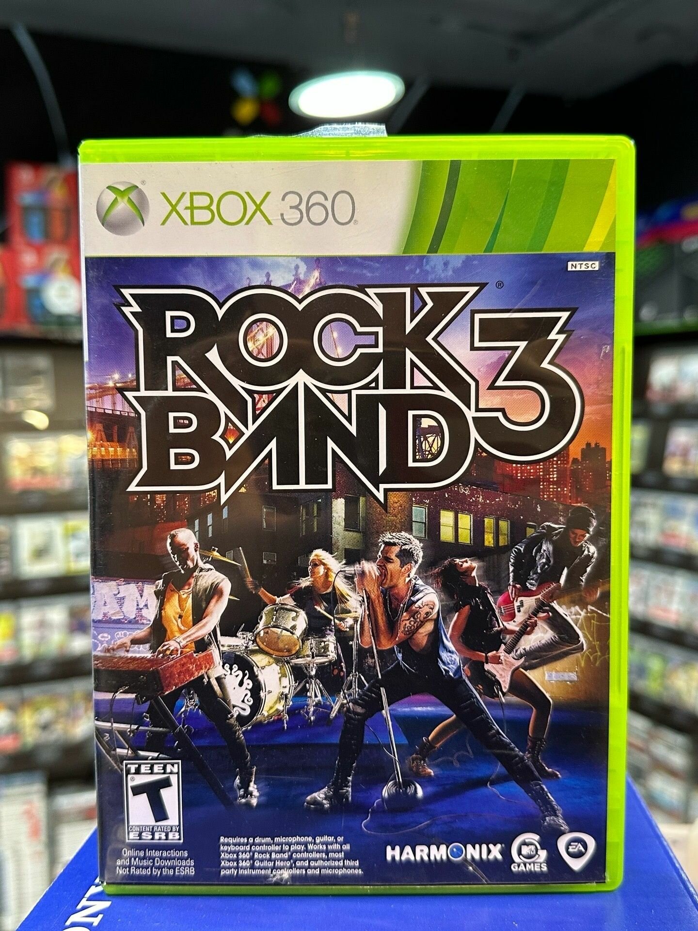 Игра Rock Band 3 (Xbox 360) (Box)