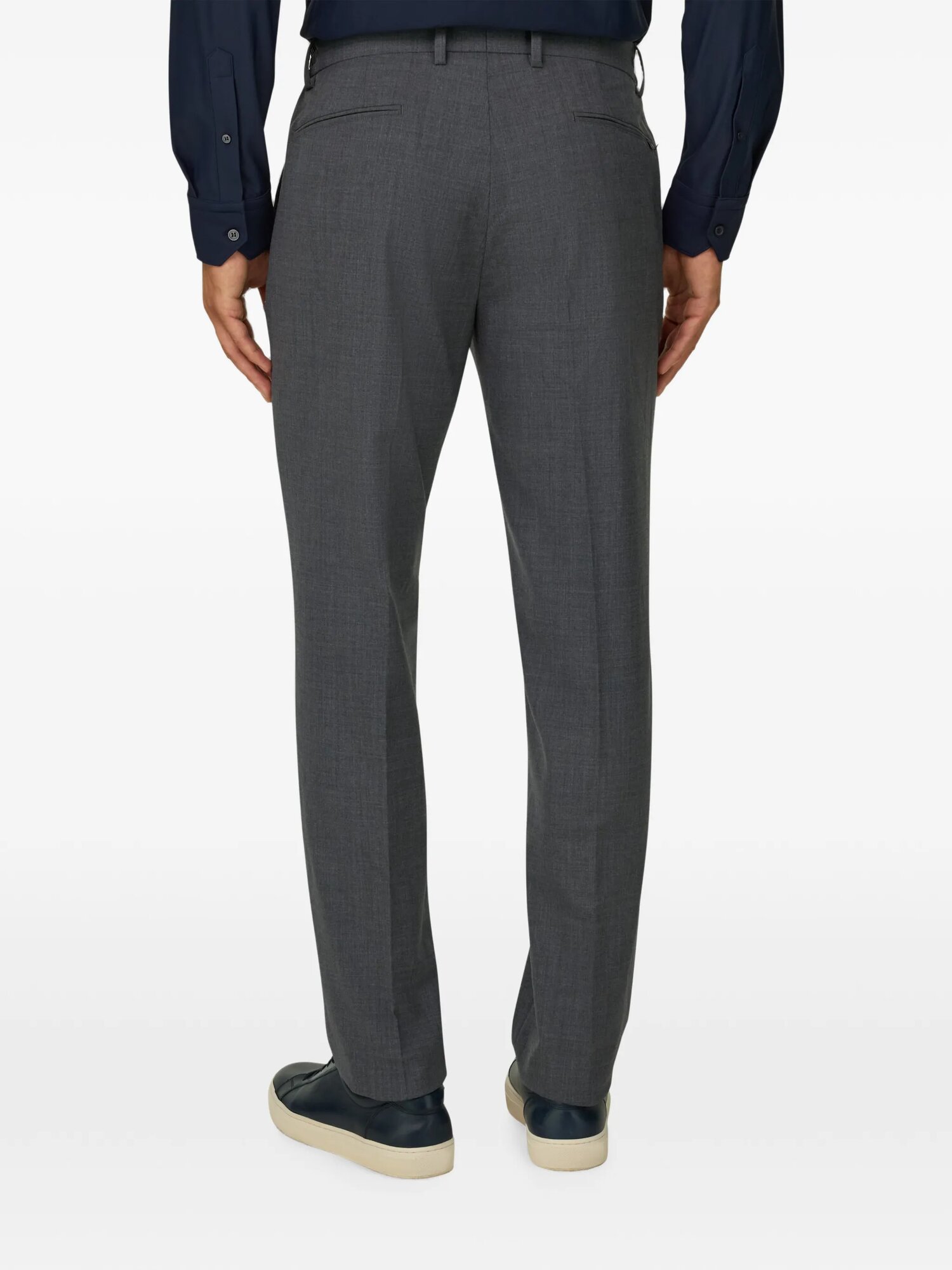 Брюки Boggi Milano Trousers in technical wool, размер 48 — фото 1