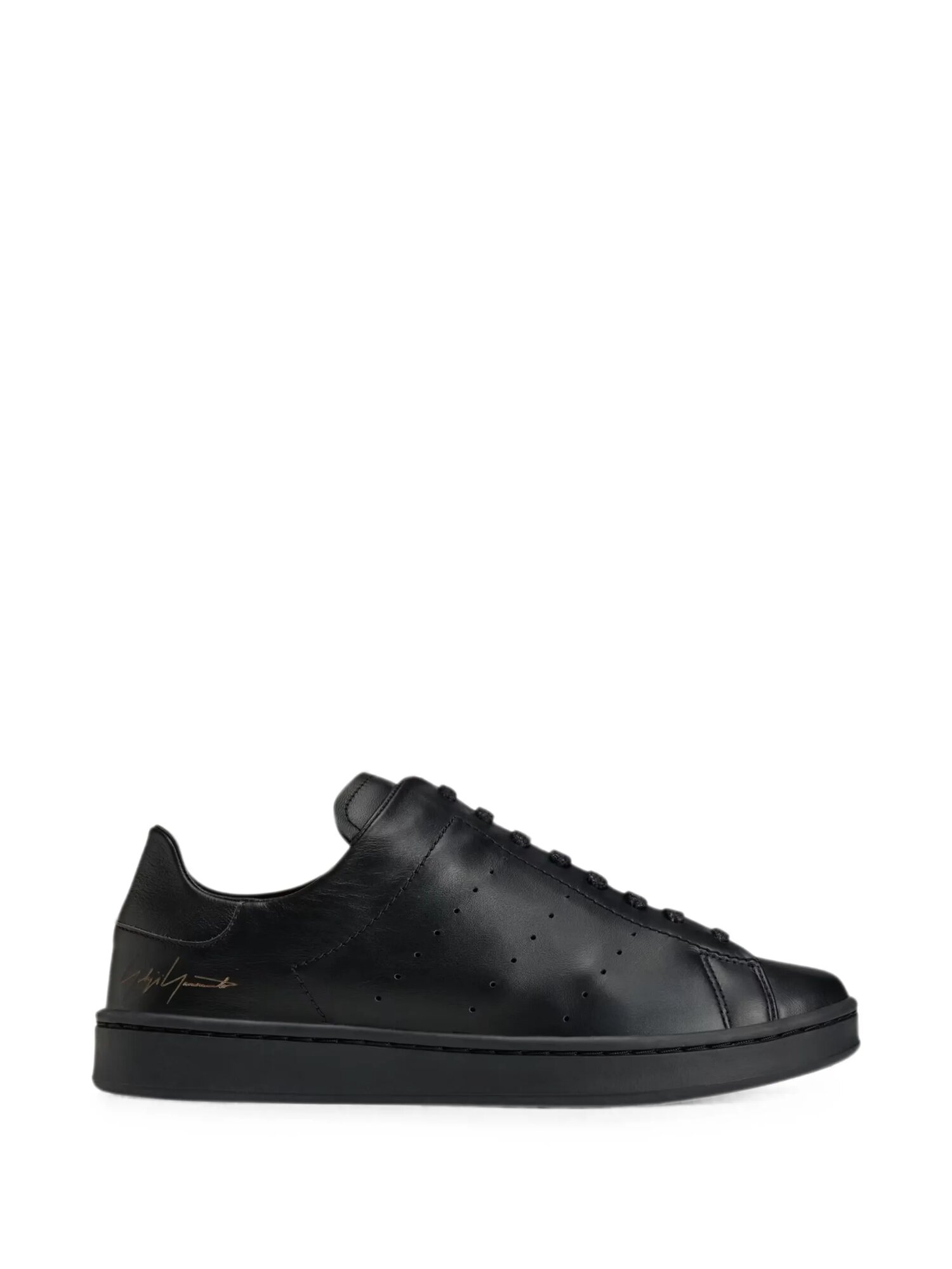 Кроссовки Stan Smith perforated-detail leather trainers