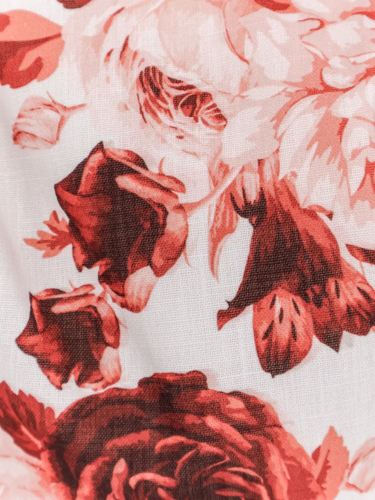 Топ Actualee Rose-print sleeveless top, размер 44, бежевый/белый — фото 1