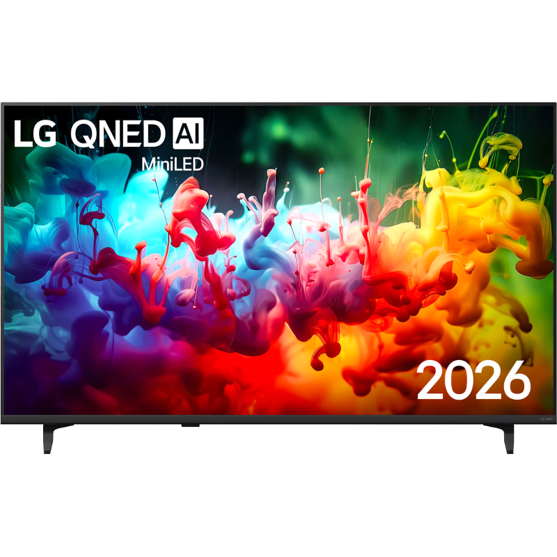 Телевизор ЖК 50' LG/ 50", Ultra HD, Dynamic QNED Color, Direct Led, Smart TV (WebOS 26), Wi-Fi 5, DVB-T2/C/S2, MR, 60Hz Native, 2.0ch (20W), 3хHDMI, 1хUSB, 2 Pole, Black, 2026 50QNED70B6C. ARUG