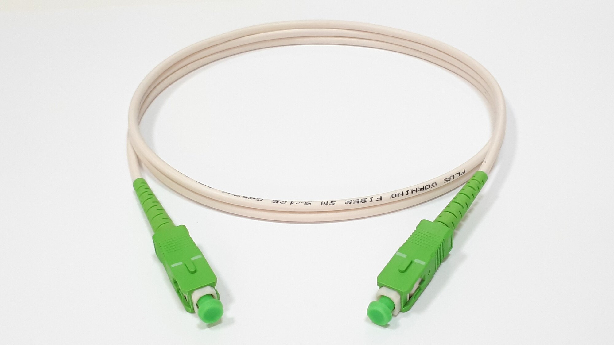 Шнур оптический (патч-корд) pc SC/APC-SC/APC 9/125 G657 A2 simplex LSZH 10m