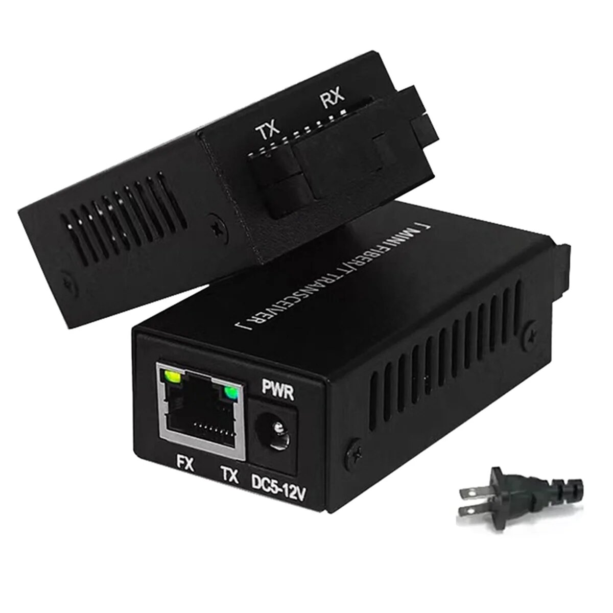 Оптический медиаконвертер ABDX-10/100M Mini одномодовый 20 км SC
