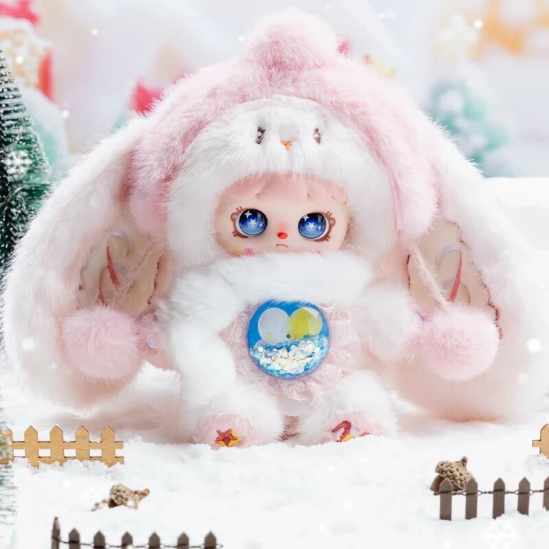 Mocici Sugar-Heart Rabbit Warm Whispers Series виниловые фигурки Белый, open-E
