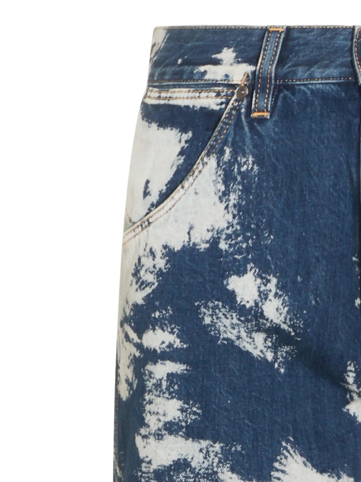 Джинсы Vivienne Westwood Bleach-effect straight-leg jeans, размер L — фото 1