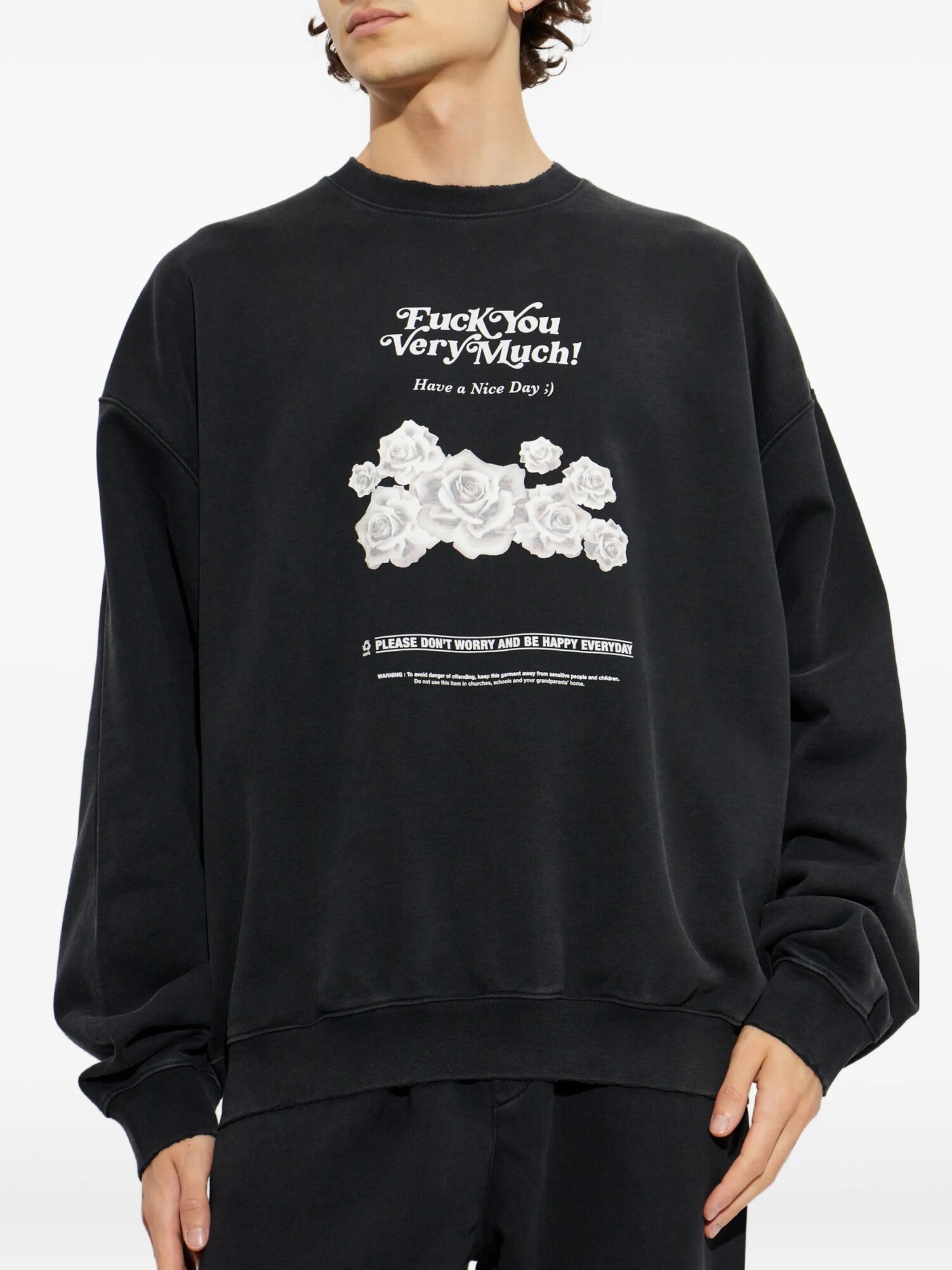 Толстовка Vetements Graphic-print sweatshirt, размер 40 — фото 1