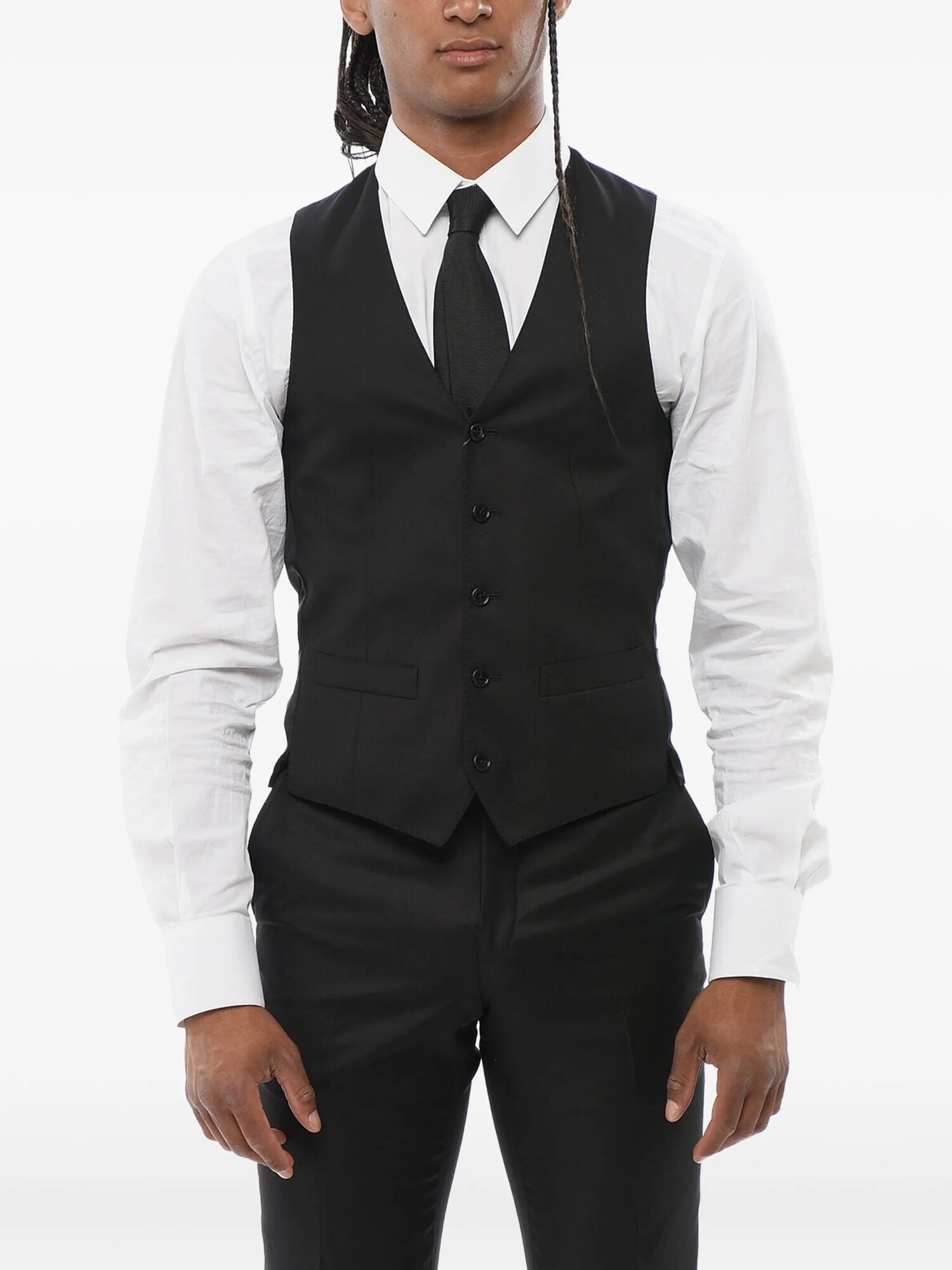 Жилет Button-down wool waistcoat