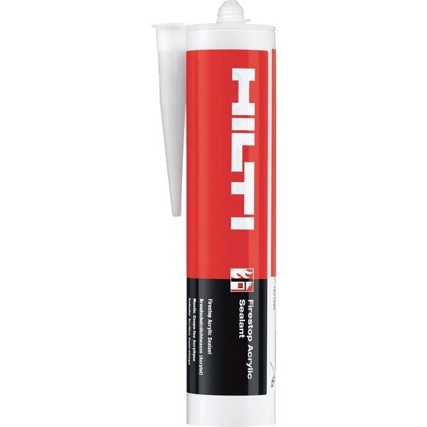 Акриловый противопожарный герметик Hilti CP 606 Firestop Acrylic Sealant, 310 ml