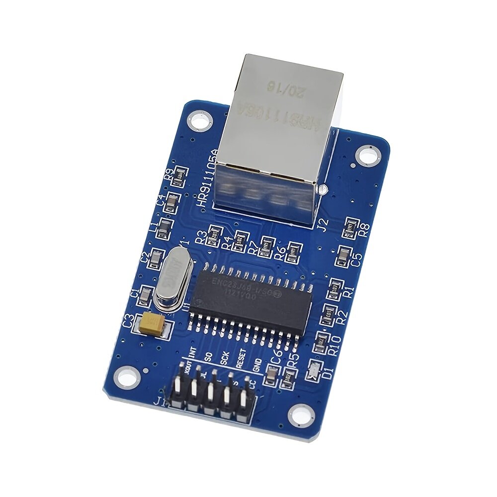 Модуль ENC28J60 LAN Ethernet Network Board 25MHz кварцевый генератор 3.3V для AVR 51 LPC STM32 Arduino