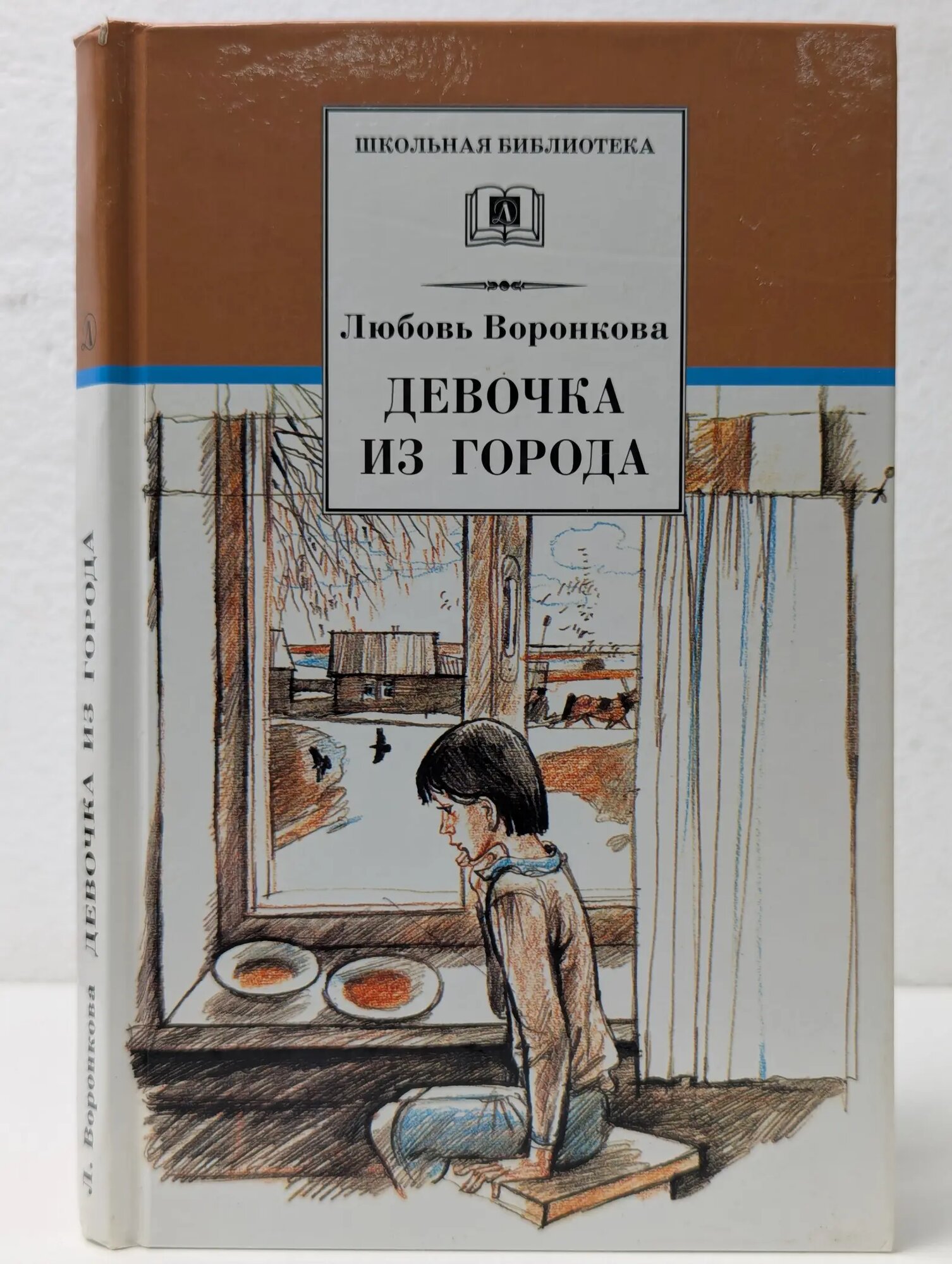 Школьная библиотека. Девочка из города Воронкова Любовь Федоровна 2013