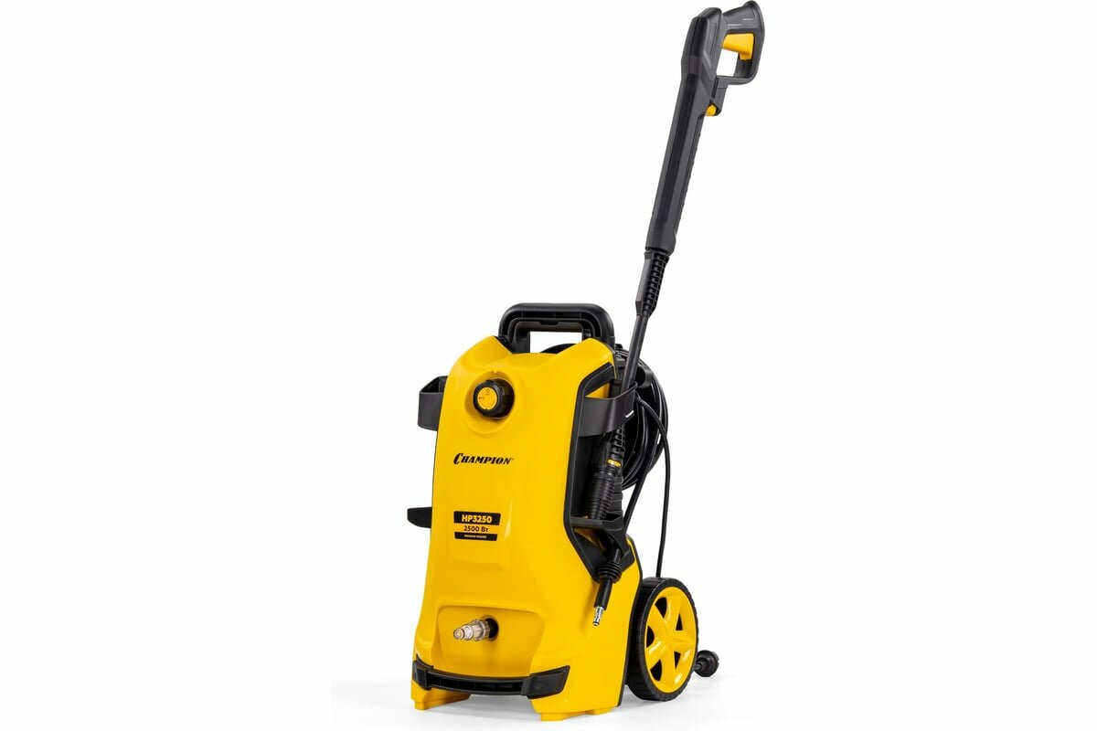Мойка CHAMPION HP3250 (2,5кВт 170-125 бар t 40С 6,5л/мин 11,2кг синхронный, пеногенератор)