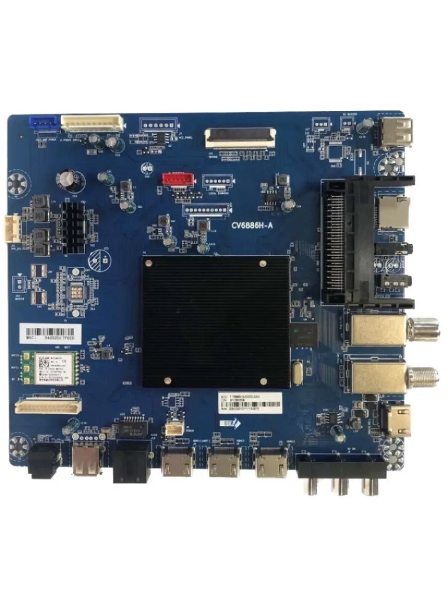 Плата CV6886H-A, для телевизора Haier 55 Smart TV DX