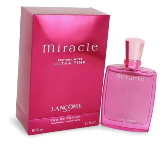 Женская парфюмерная вода Lancome Miracle Ultra Pink 50 мл - Миракл Ультра Пинк