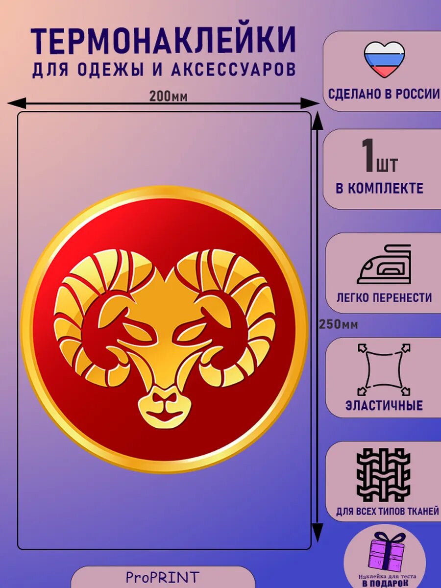 Термонаклейка на одежду