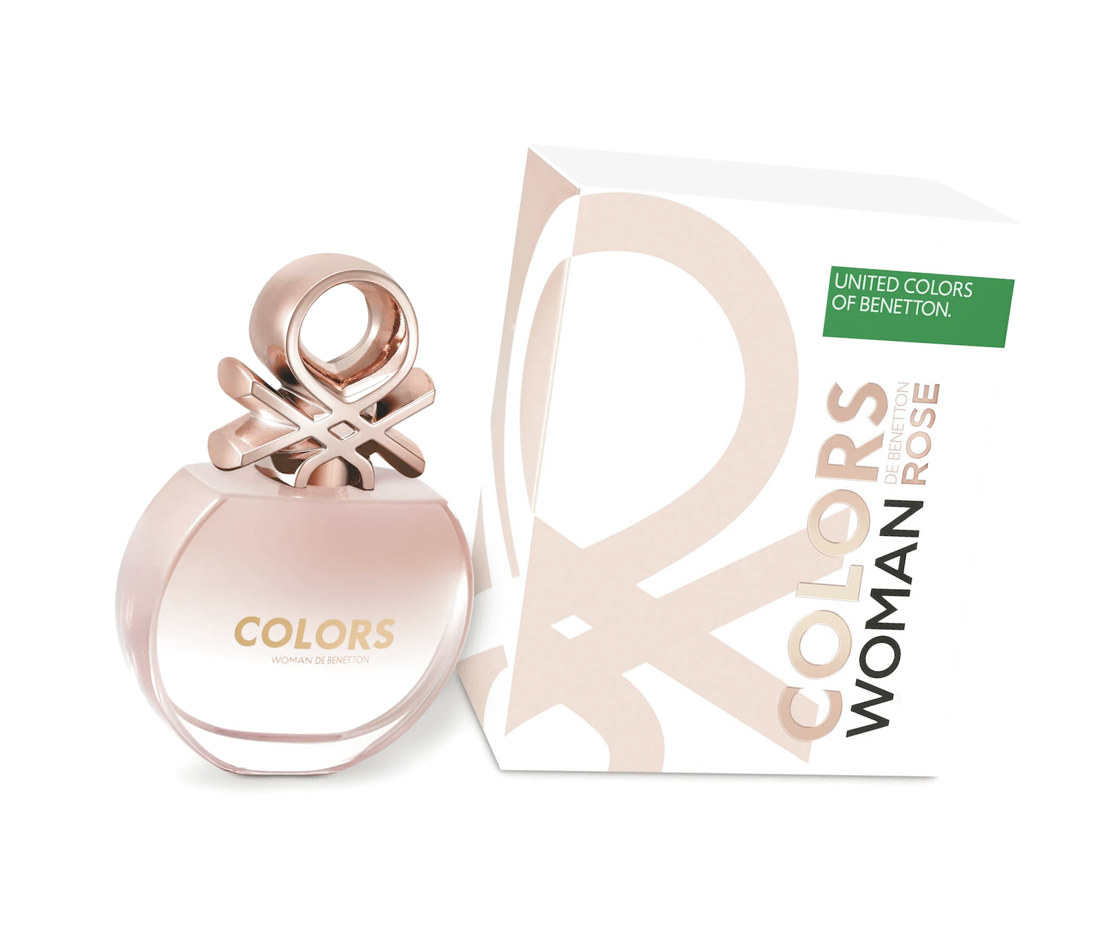 Туалетная вода женская Benetton Colors Woman Rose 80 мл / Бенеттон Колорс Роуз