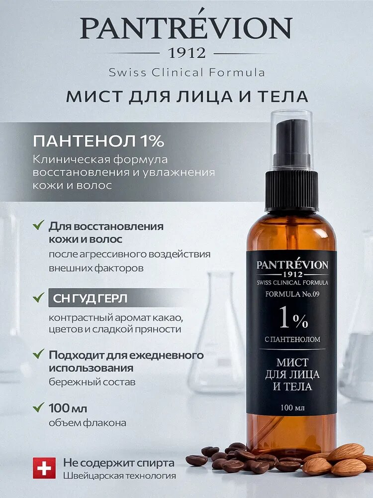 Мист спрей для тела и волос с пантенолом Гуд Гёрл