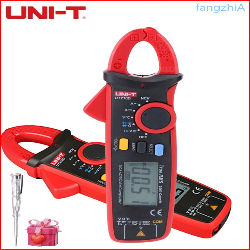 Измеритель тока UNIT UT210D, клещи токовые от UNIT