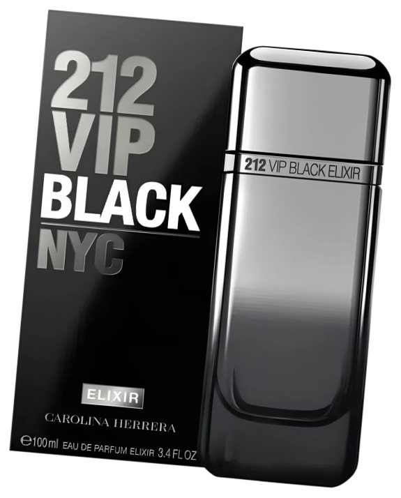 Carolina Herrera 212 VIP Black Elixir парфюмерная вода мужская 100 мл / Каролина Херрера