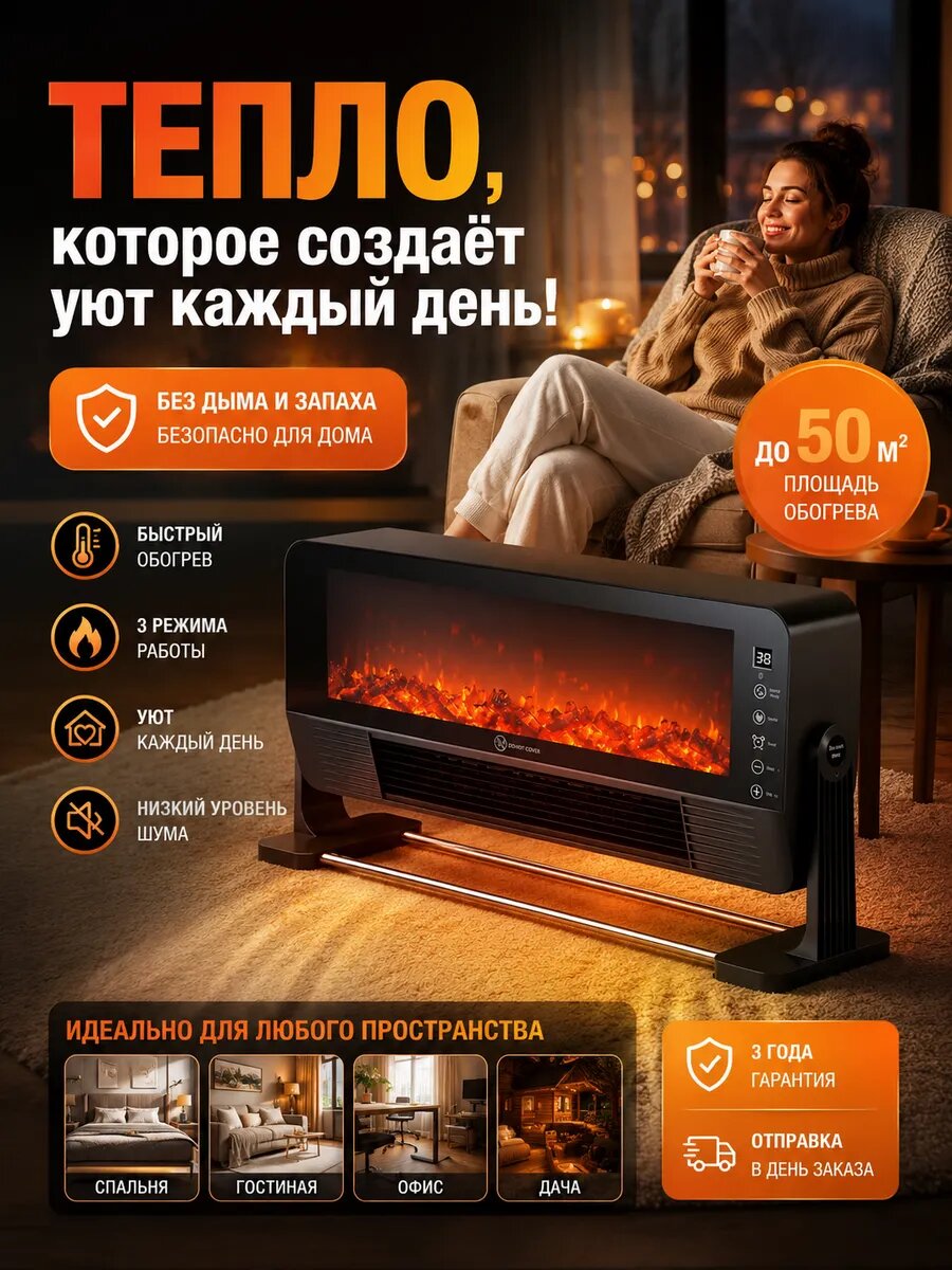 Конвектор электрический настенный с терморегулятором
