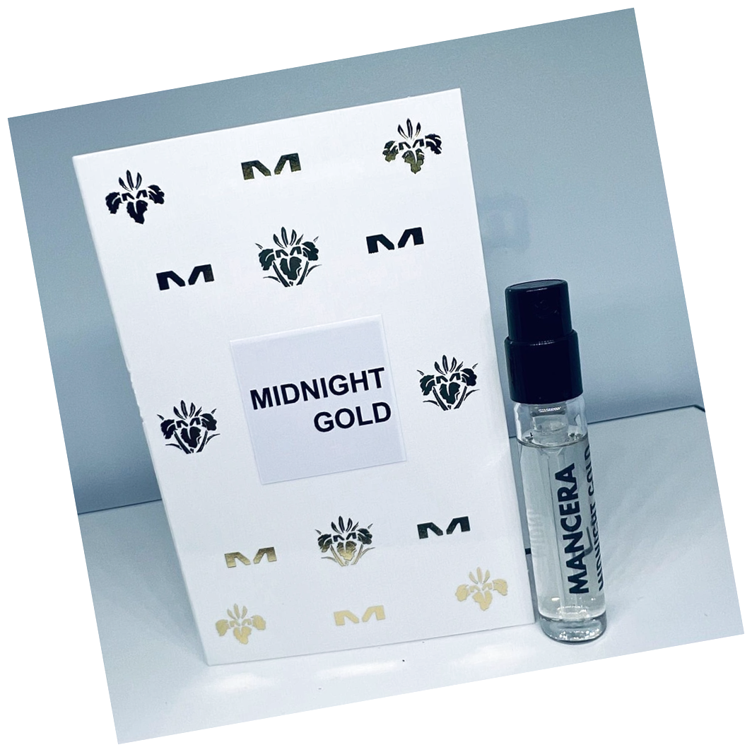 Mancera Midnight Gold парфюмерная вода 2 мл миниатюра - Мансера Миднайт Голд для мужчин и женщин