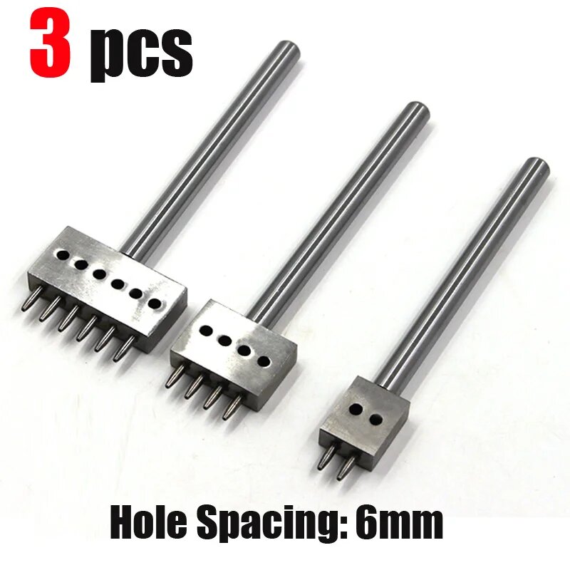 Круглый перфоратор для кожи 4/5/6/8 мм 6MM-1SET