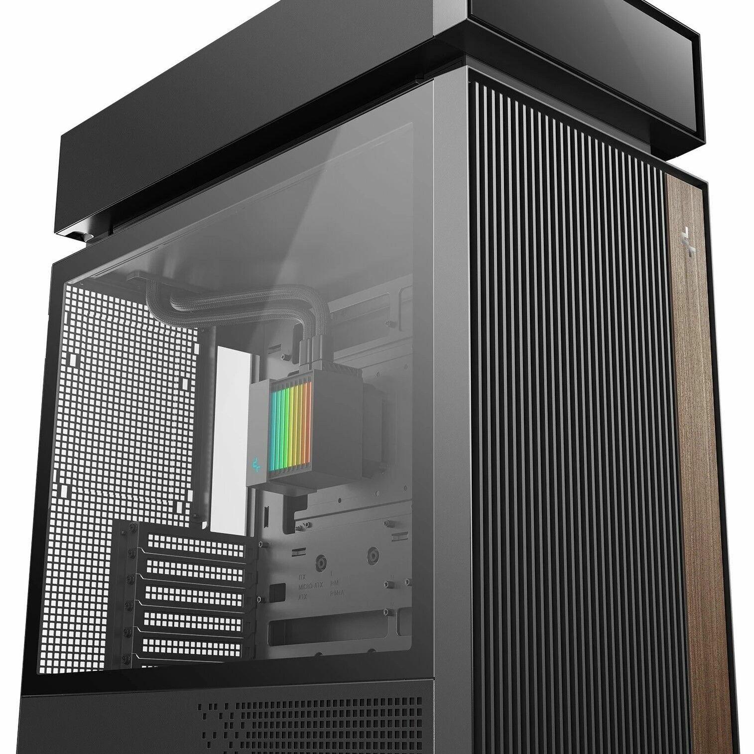 Корпус для компьютера Deepcool сталь 0.7 мм ATX без БП