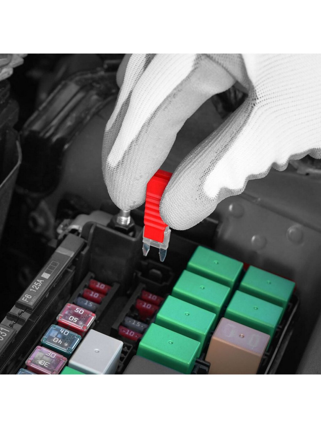 Предохранители флажковые Mini 25А AIRLINE 50 шт.