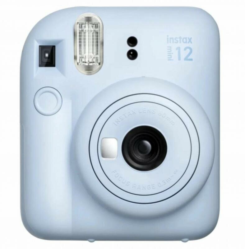 Камера мгновенной печати Fujifilm Instax Mini 12, Pastel Blue (Подарочный набор)