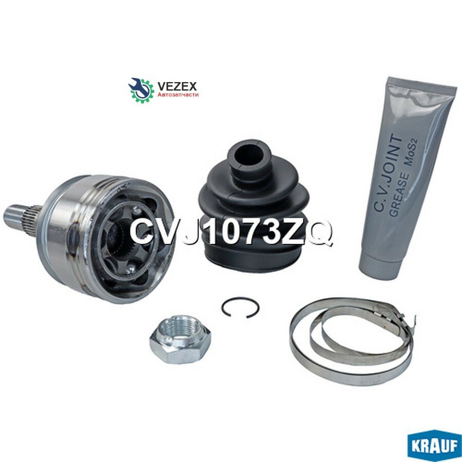 KRAUF CVJ1073ZQ ШРУС наружный к-кт!\ Chevrolet Cruze 1.6/1.8i 09>