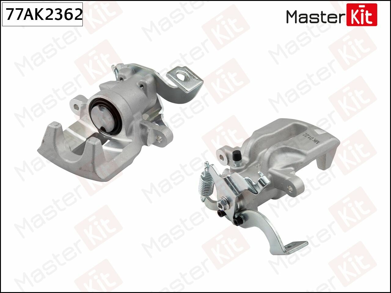 Тормозной суппорт задний правый Toyota AURIS E15 2006 - 2012 MASTERKIT 77AK2362