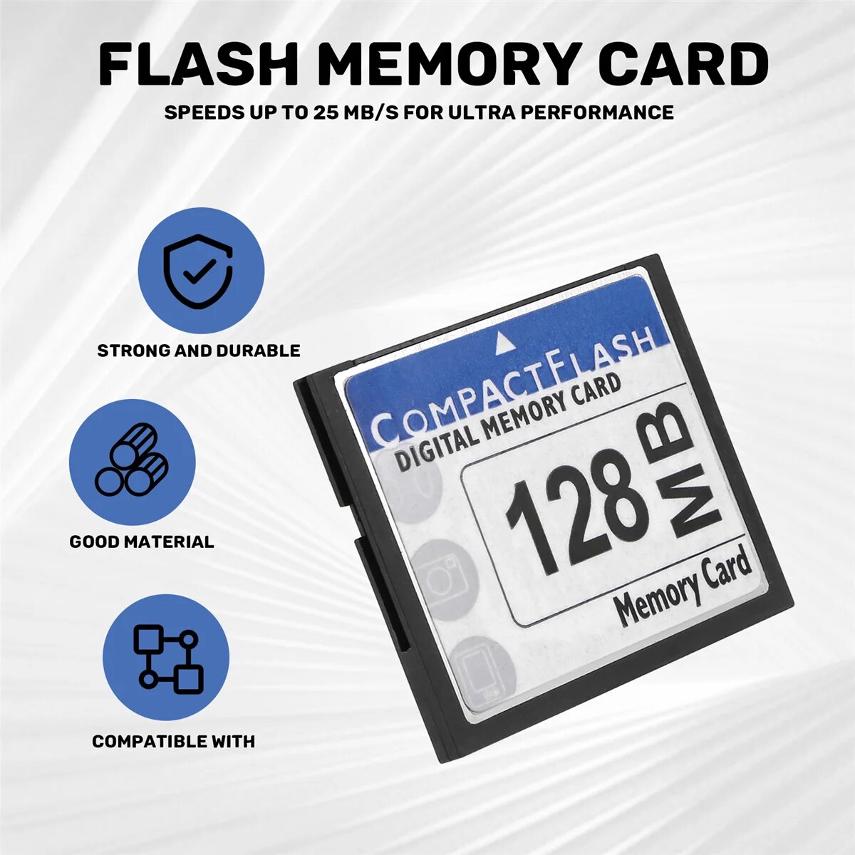 Карта памяти Compact Flash 128 МБ — фото 1