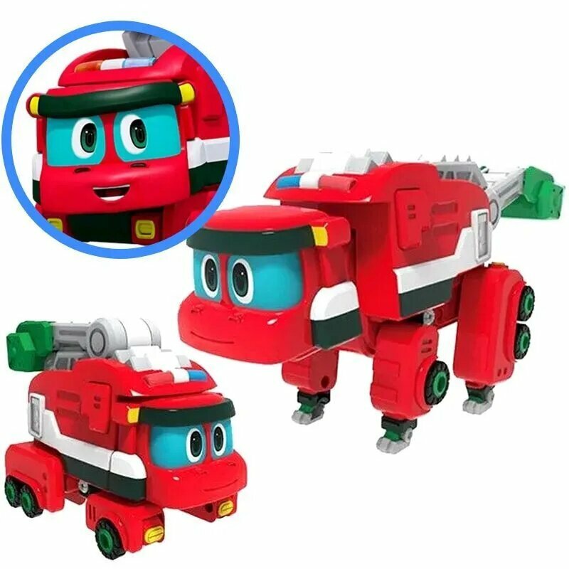 Игрушка-трансформер Команда (Отряд) Дино "Gogo Dino" динозавр Анки (Anky)